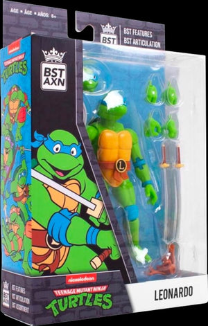 BST AXN Teenage Mutant Ninja Turtles (1987) Leonardo Action Figure